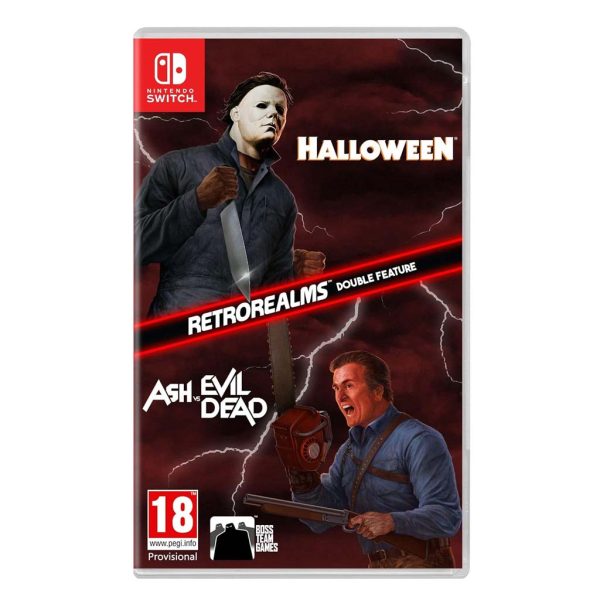 Nintendo Switch RetroRealms Double Feature: Halloween and Ash vs Evil ...